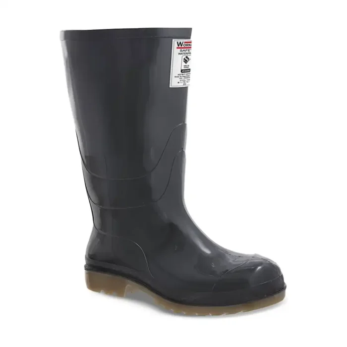 Botas Workman Safety Waterproof Negro con puntera – Dotaciones latina